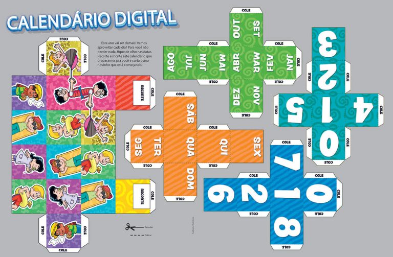 Calendário Digital – Nosso Amiguinho